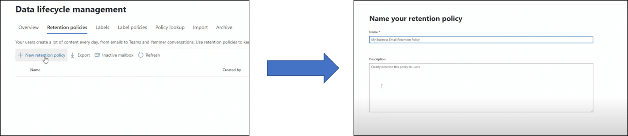 How To Set Up An Email Retention Policy In Microsoft 365