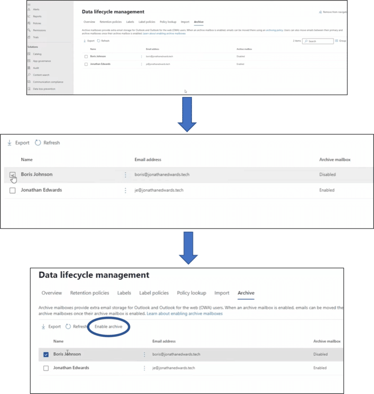 How To Add An Online Email Archive In Microsoft 365