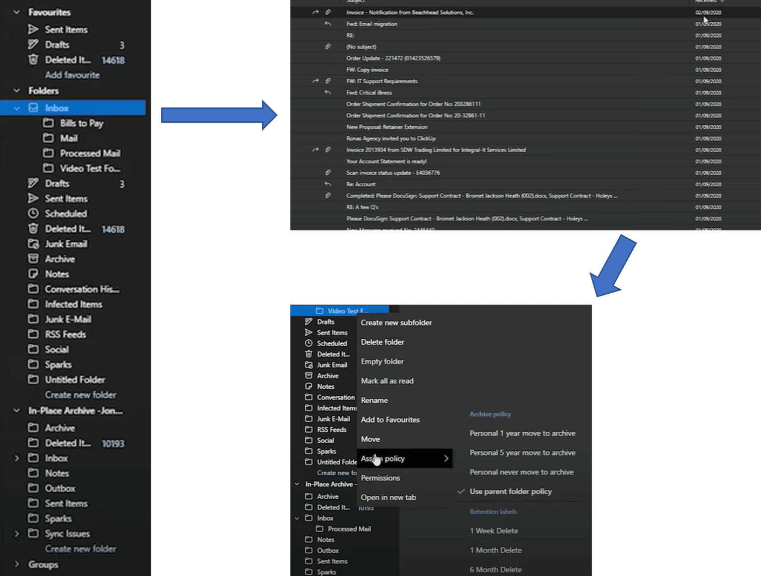 How To Add An Online Email Archive In Microsoft 365